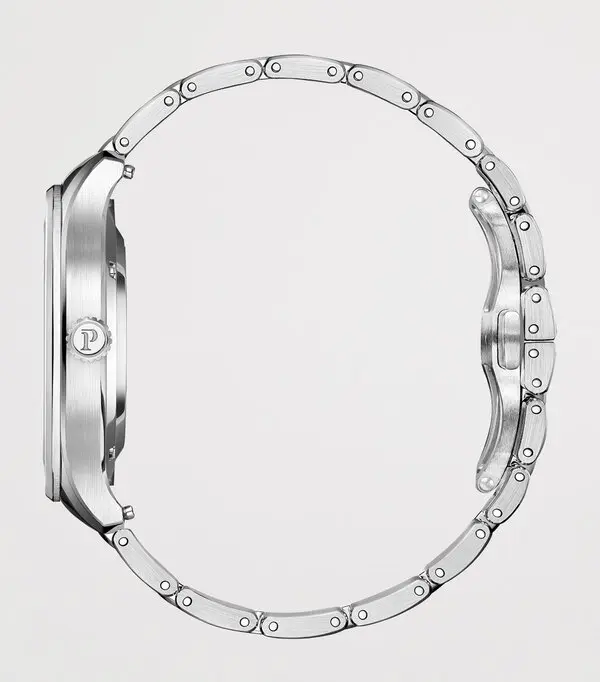 PIAGET Stainless Steel And Diamond Polo Date Watch