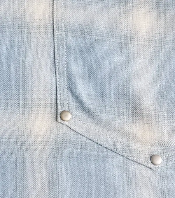 COLE BUXTON Check Western Shirt