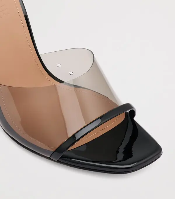 MALONE SOULIERS Pvc Roxanne Heeled Sandals 90