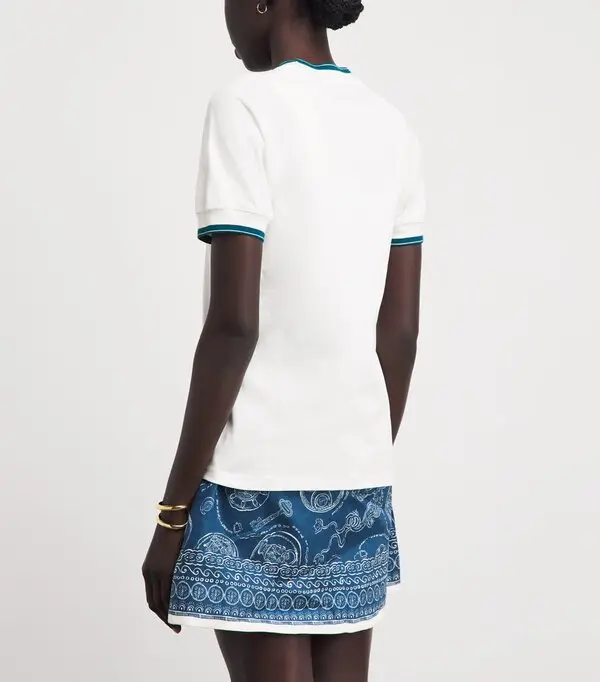 ALEMAIS Alémais Cotton Printed T-shirt - Ivory