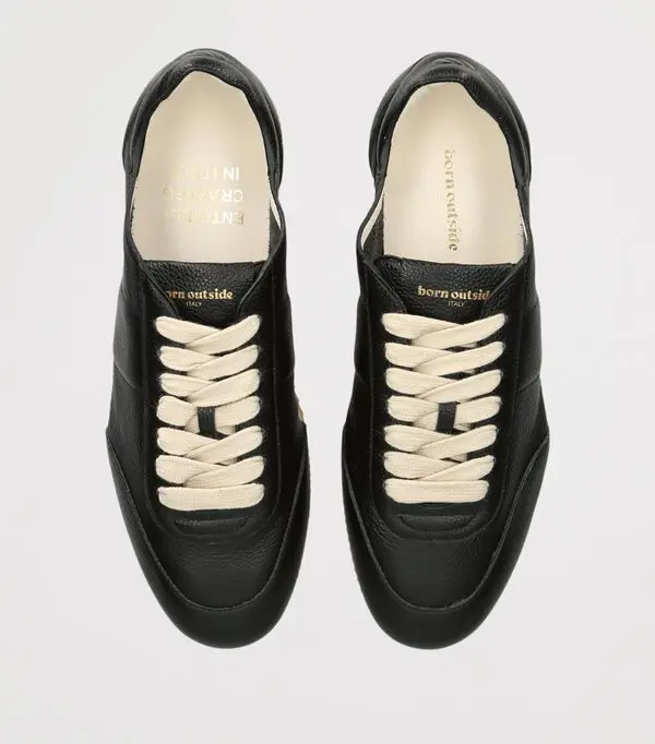 BORN OUTSIDE Leather Tempo Trainers