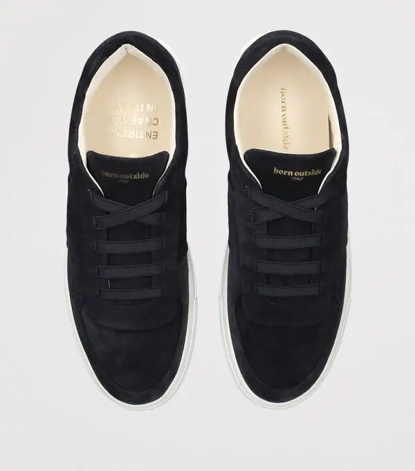 BORN OUTSIDE Suede Tono Sneakers