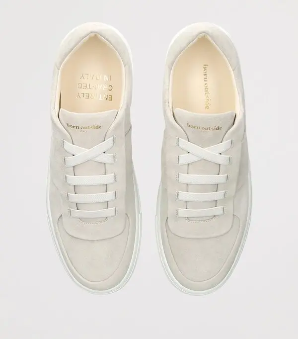 BORN OUTSIDE Suede Tono Sneakers