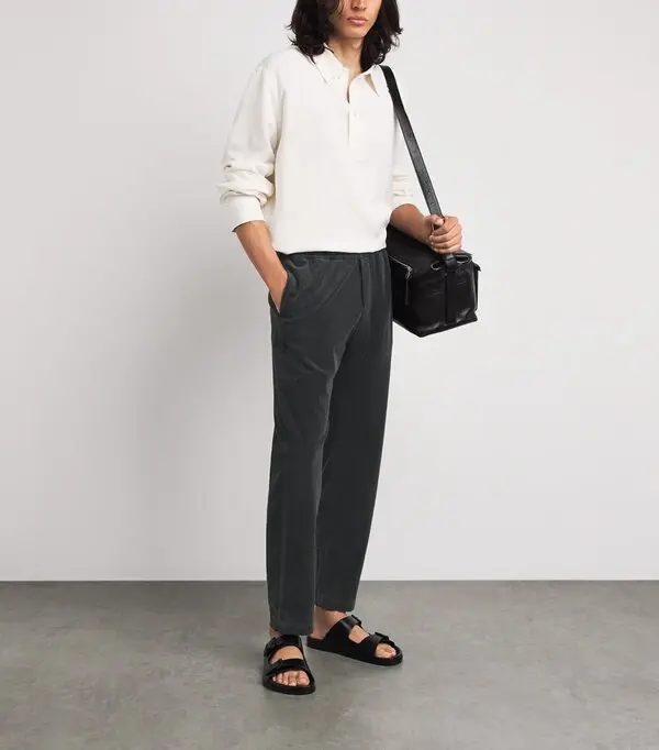 Barena Venezia Corduroy Straight Leg Trousers - Grey