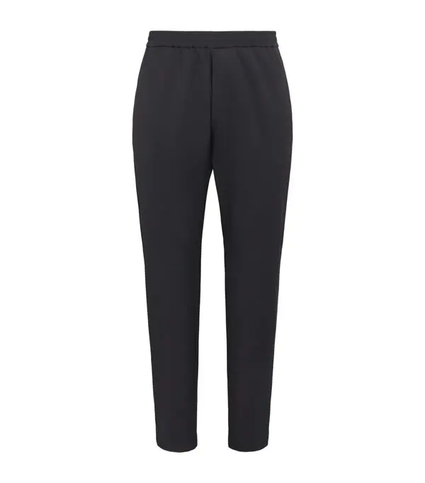Barena Venezia Virgin Wool Drawstring Trousers - Black
