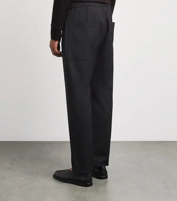 Barena Venezia Virgin Wool Drawstring Trousers