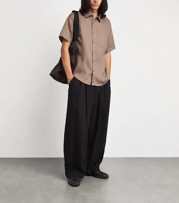 NN.07 Linen Short-sleeve Shirt