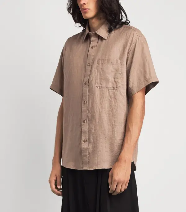 NN.07 Linen Short-sleeve Shirt