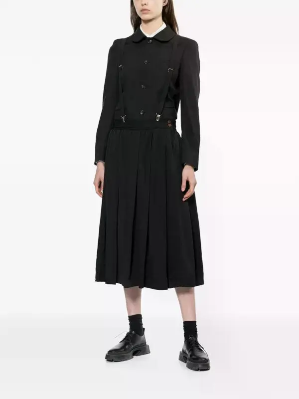 Comme Des Garçons Braced Midi Skirt