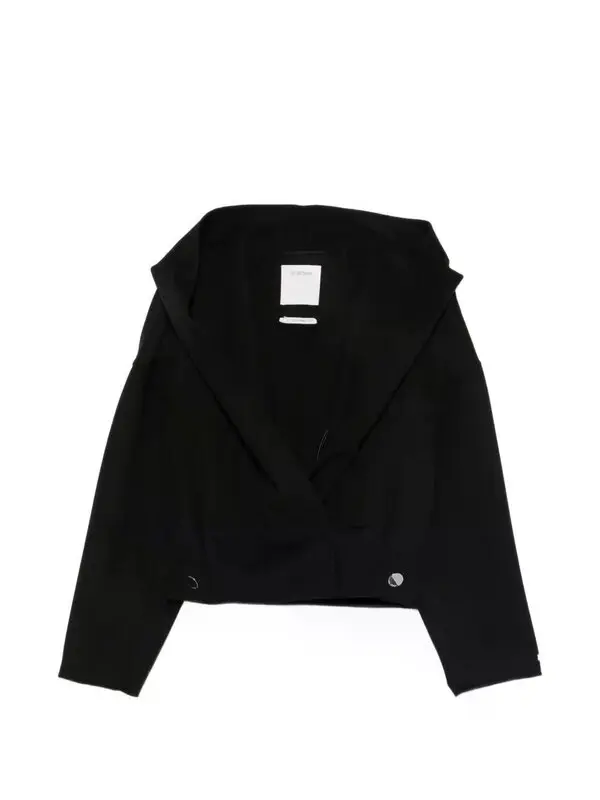 Sportmax Idoneo Hooded Drop-shoulder Jacket