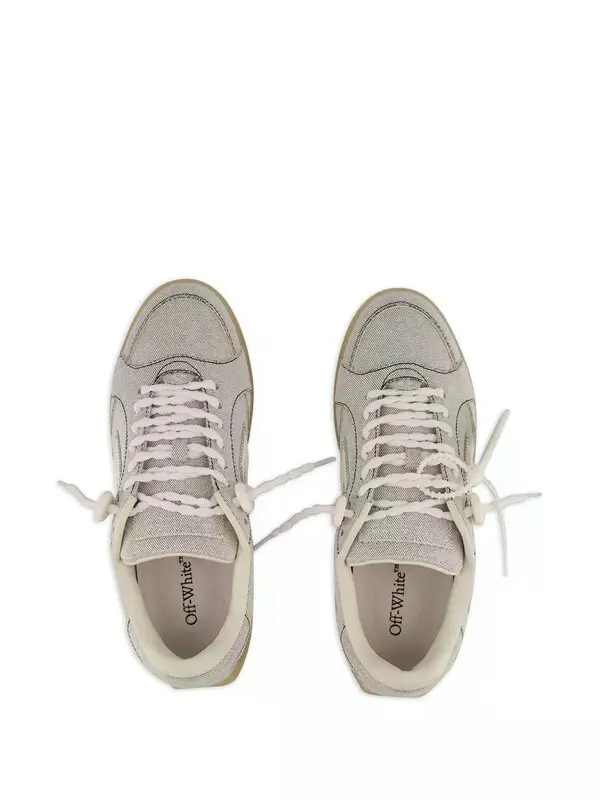 Off-White Denim Arrow Motif Sneakers