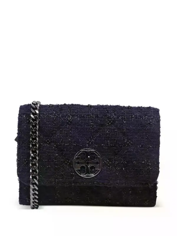 Tory Burch Quilted Tweed Shoulder Bag