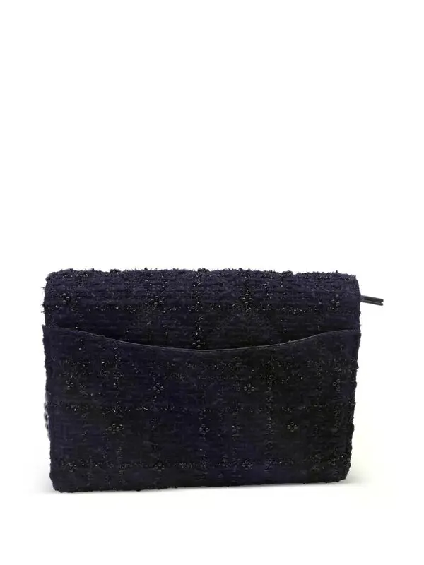 Tory Burch Quilted Tweed Shoulder Bag
