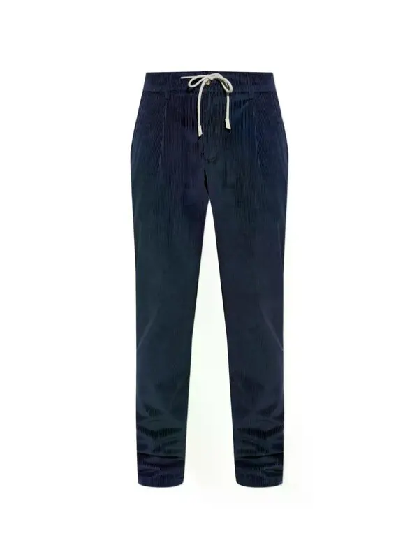 Eleventy Pleated Corduroy Trousers
