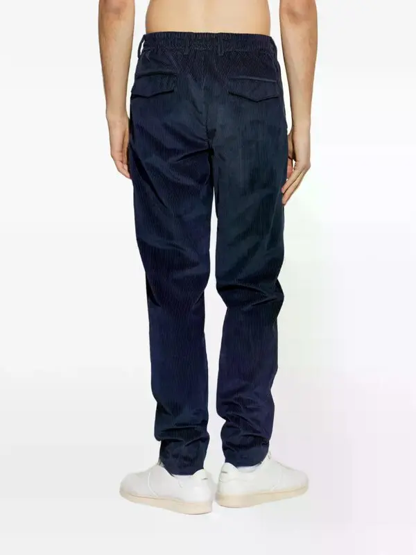 Eleventy Pleated Corduroy Trousers