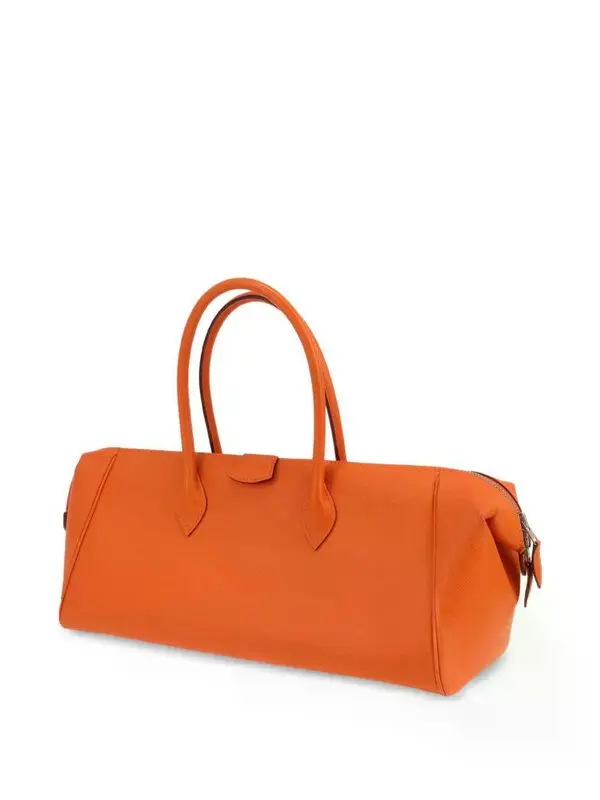 Hermès 2006 Paris-bombay Leather Handbag - Orange