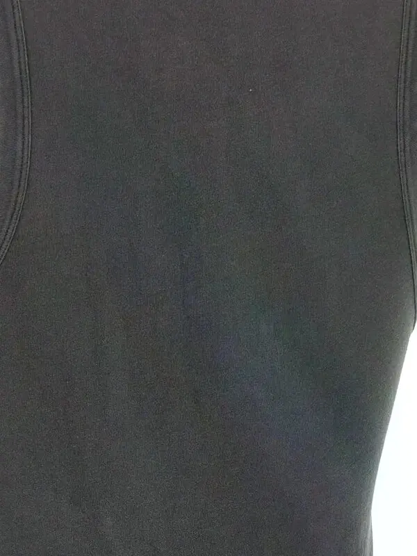 ENTIRE STUDIOS Round Neck Sleeveless Tank Top - Grey