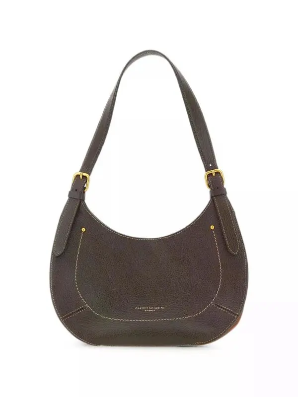 GIANNI CHIARINI Gabry Leather Shoulder Bag - Brown