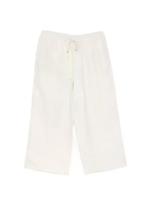 Staud Mateo Linen Trousers - Neutrals