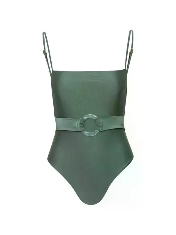 BAOBAB Alba Belted Swimsuit - Green