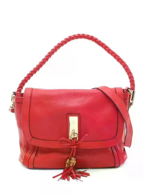 Gucci 2000s Bella Leather Tote Bag