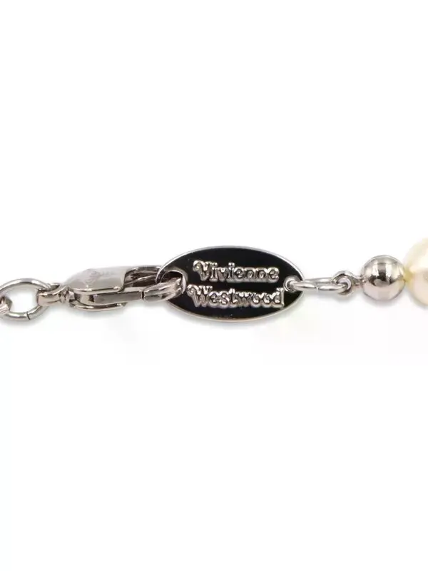 VIVIENNE WESTWOOD Tone Faux Pearl Orb Pendant Necklace