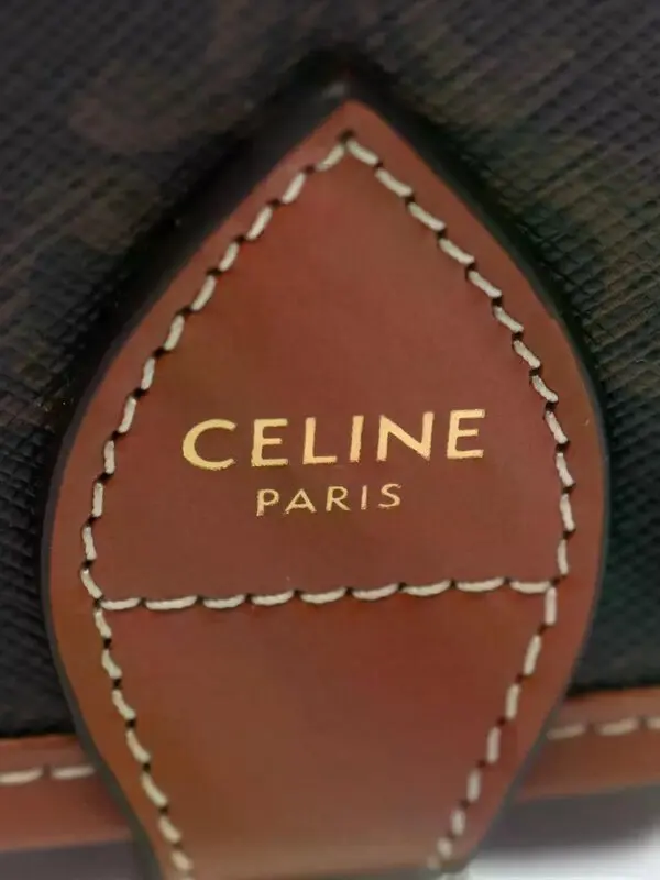 Celine Medium Folco Triomphe Shoulder Bag