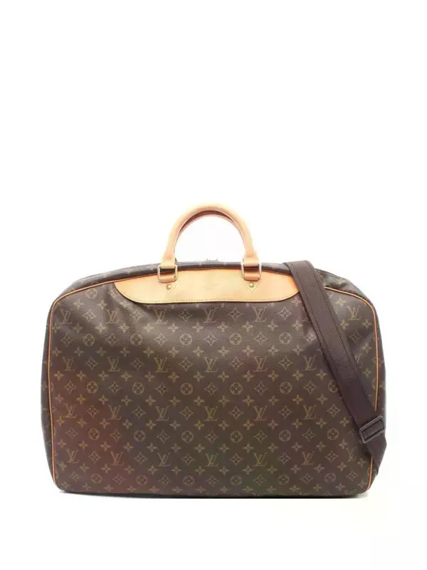 LOUIS VUITTON Alizé En Poche Monogram Boston Bag - Brown