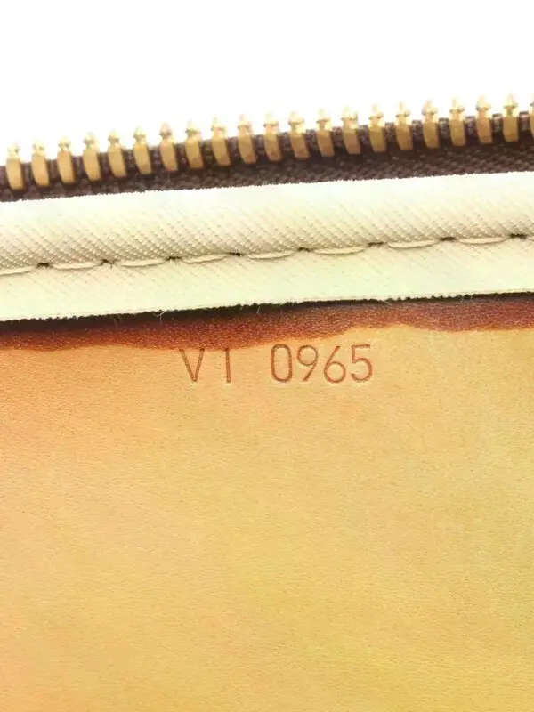 LOUIS VUITTON Alizé En Poche Monogram Boston Bag - Brown