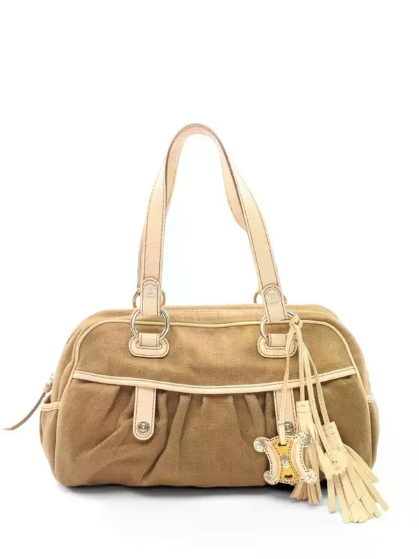 Celine Macadam Zip-up Tote Bag