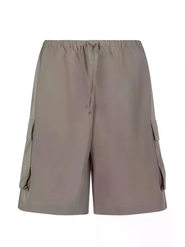 Herno Elasticated-waist Cargo Shorts