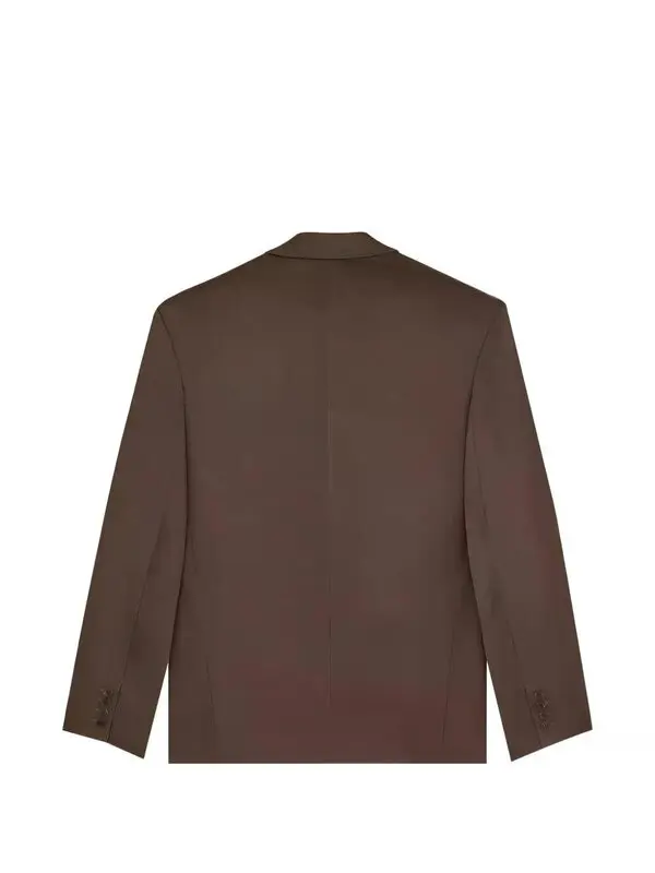 Saint Laurent Double-breasted Silk Blazer