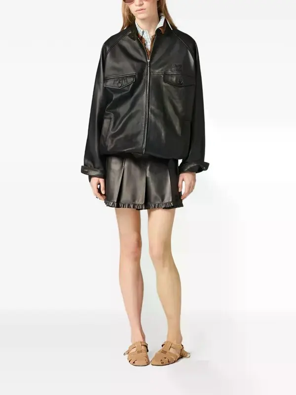Miu Miu Nappa-leather Jacket