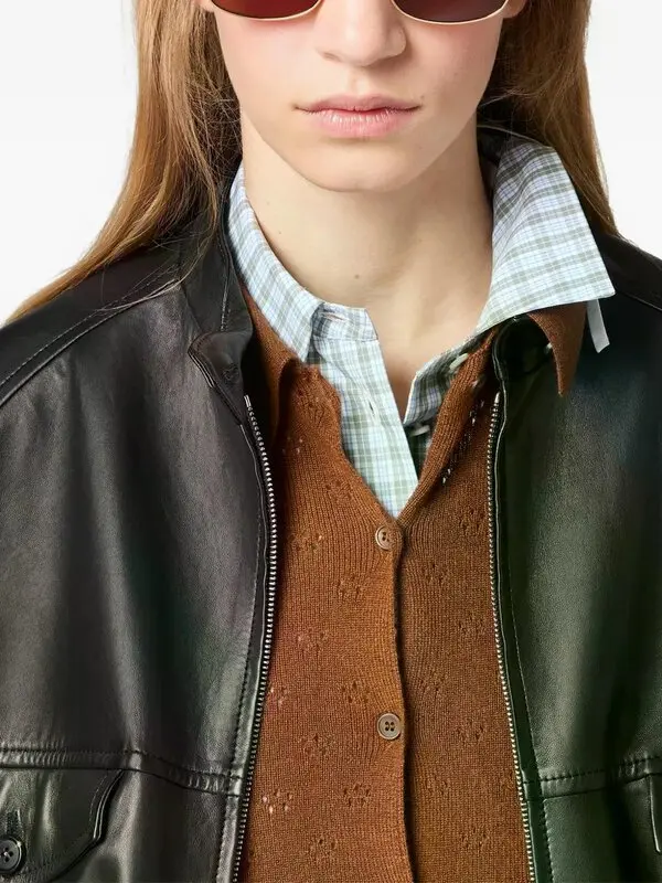 Miu Miu Nappa-leather Jacket