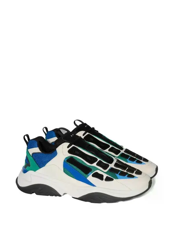 Amiri Bone Runner Panelled Sneakers