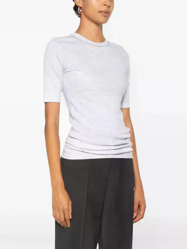 Brunello Cucinelli Monili-trim Short-sleeve T-shirt