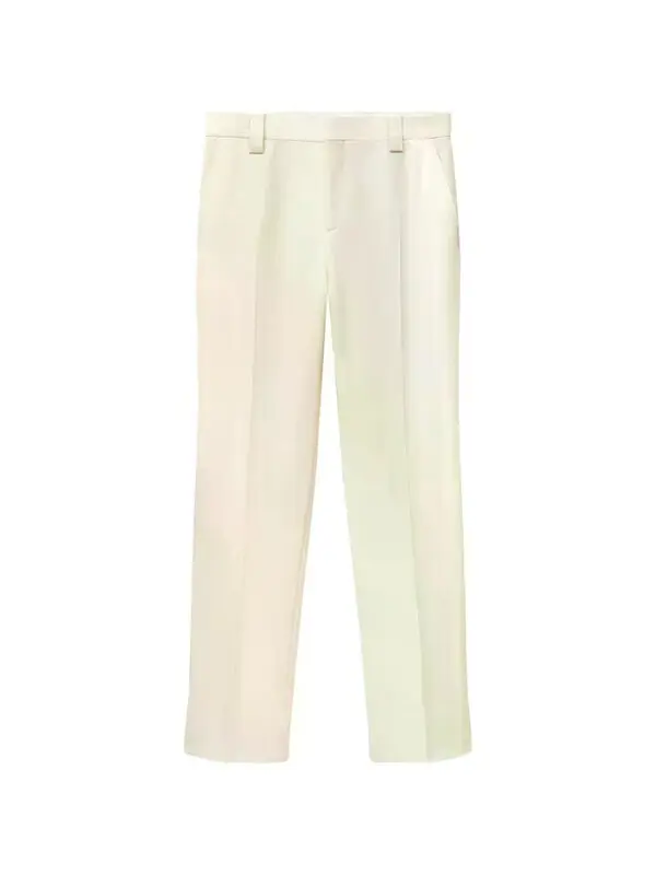 Versace Logo-patch Tailored Trousers