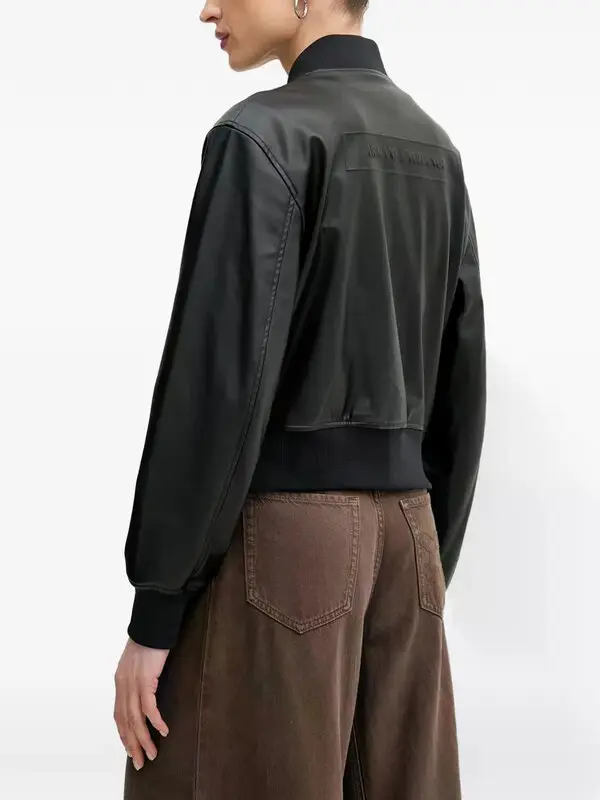 Armani Exchange Logo-embossed Bomber Jacket