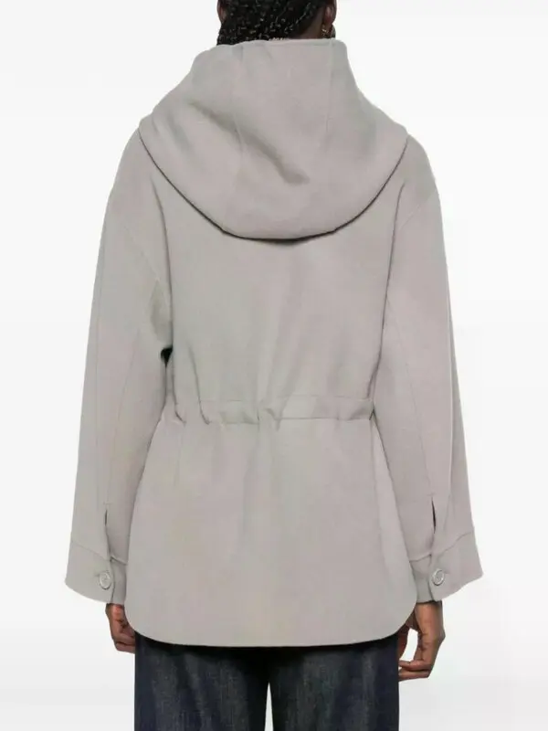 Max Mara Monia Hooded Belted Jacket