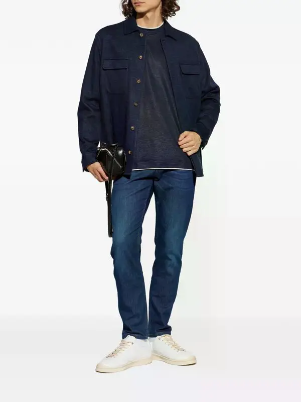Eleventy Faded Effect Jeans