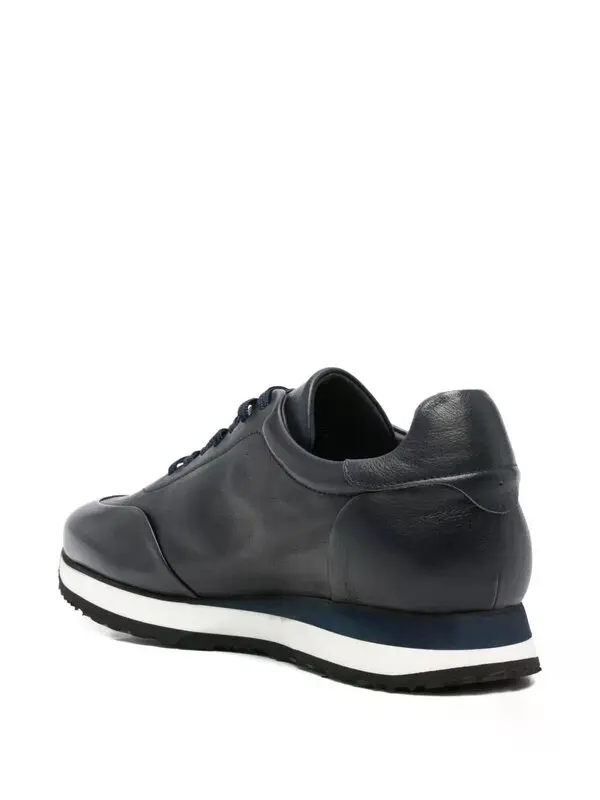 JOHN HARRISON Leather Lace-up Sneakers