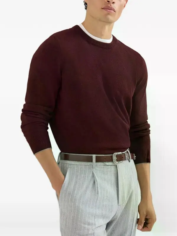Brunello Cucinelli Cashmere Crew Neck Jumper