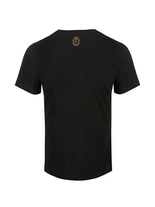 BILLIONAIRE Double Lion V-neck T-shirt