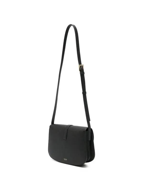 TOM FORD T-clasp Grained Leather Shoulder Bag