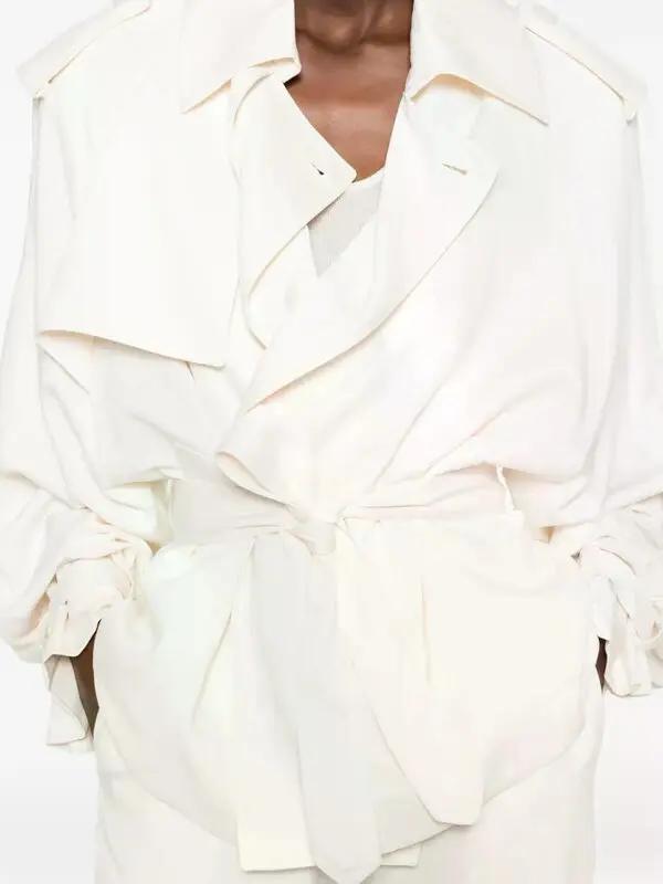 THE FRANKIE SHOP Belted Storm Flap Jacket