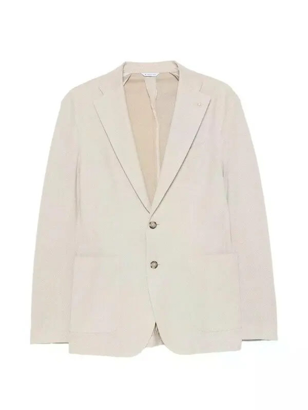 MANUEL RITZ Single-breasted Notch-lapel Blazer