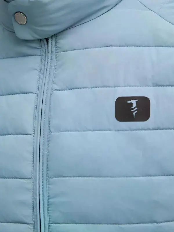 TRUSSARDI Quilted Logo Patch Gilet