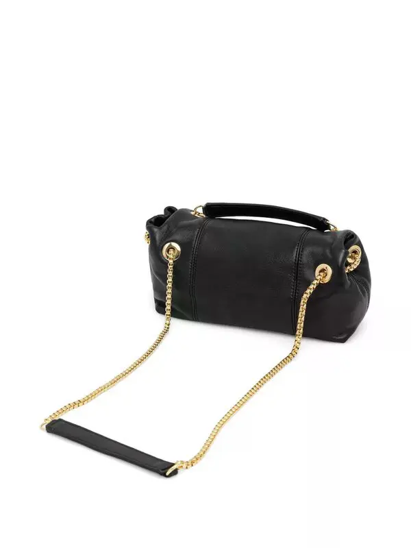TRUSSARDI Logo Stamp Chain-link Shoulder Bag