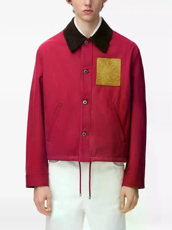 Loewe Anagram Patch Jacket - Red