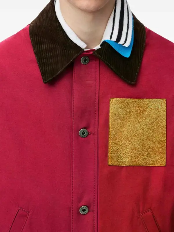 Loewe Anagram Patch Jacket - Red